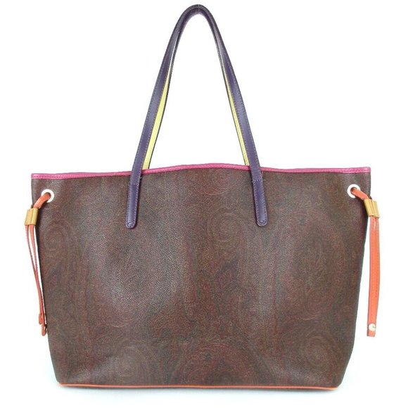 Etro | Bags | Authentic Etro Tote Bag Pvc | Poshmark